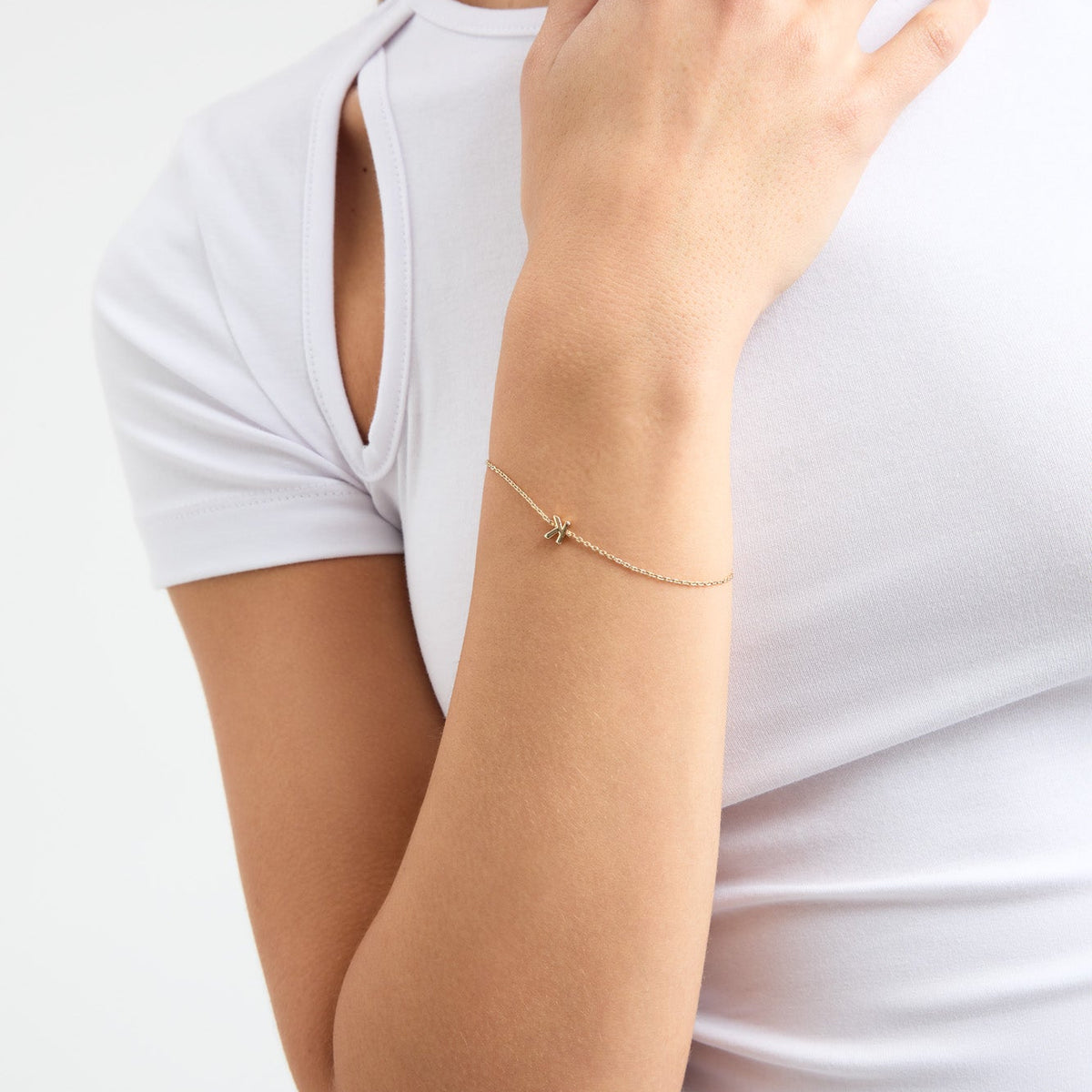 K - Letter Bracelet – USA KOOKAÏ