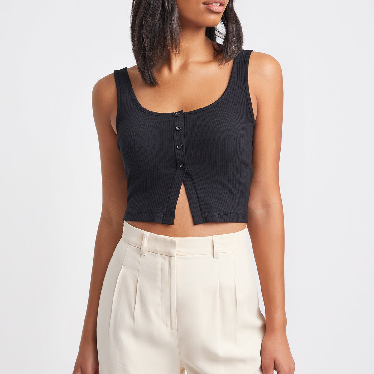 Morgan Button Tank – USA KOOKAÏ