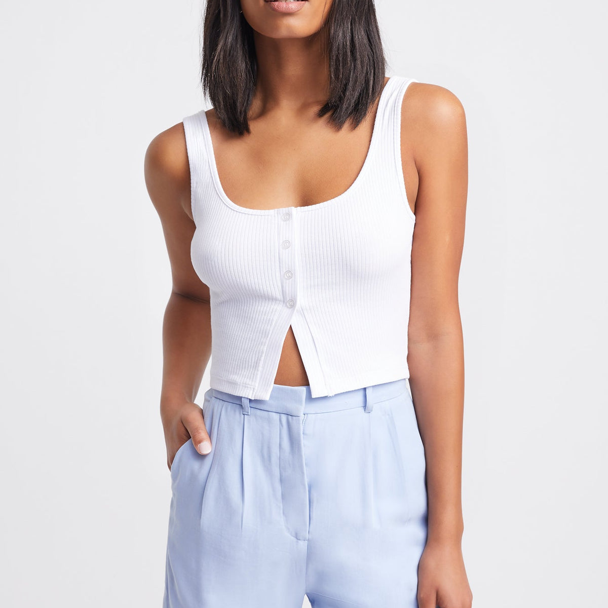 Morgan Button Tank – USA KOOKAÏ