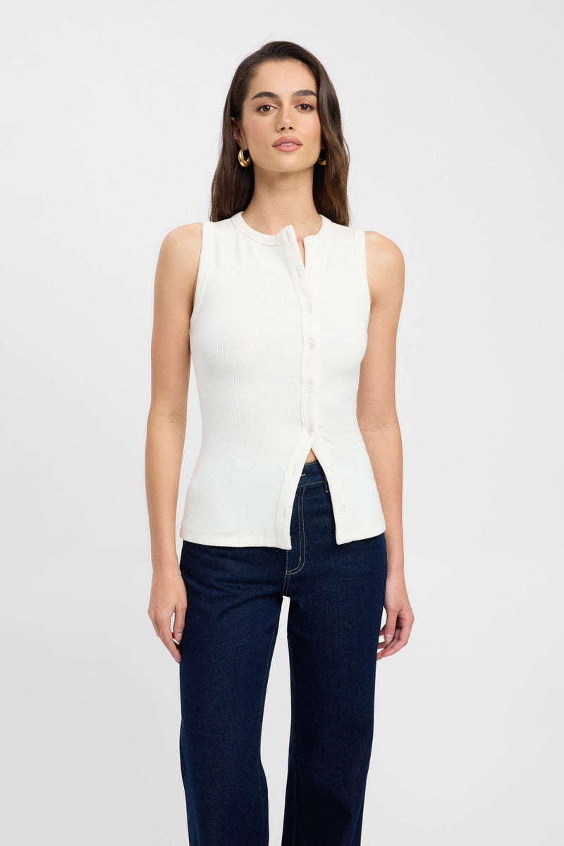Bec Button Tank – USA KOOKAÏ